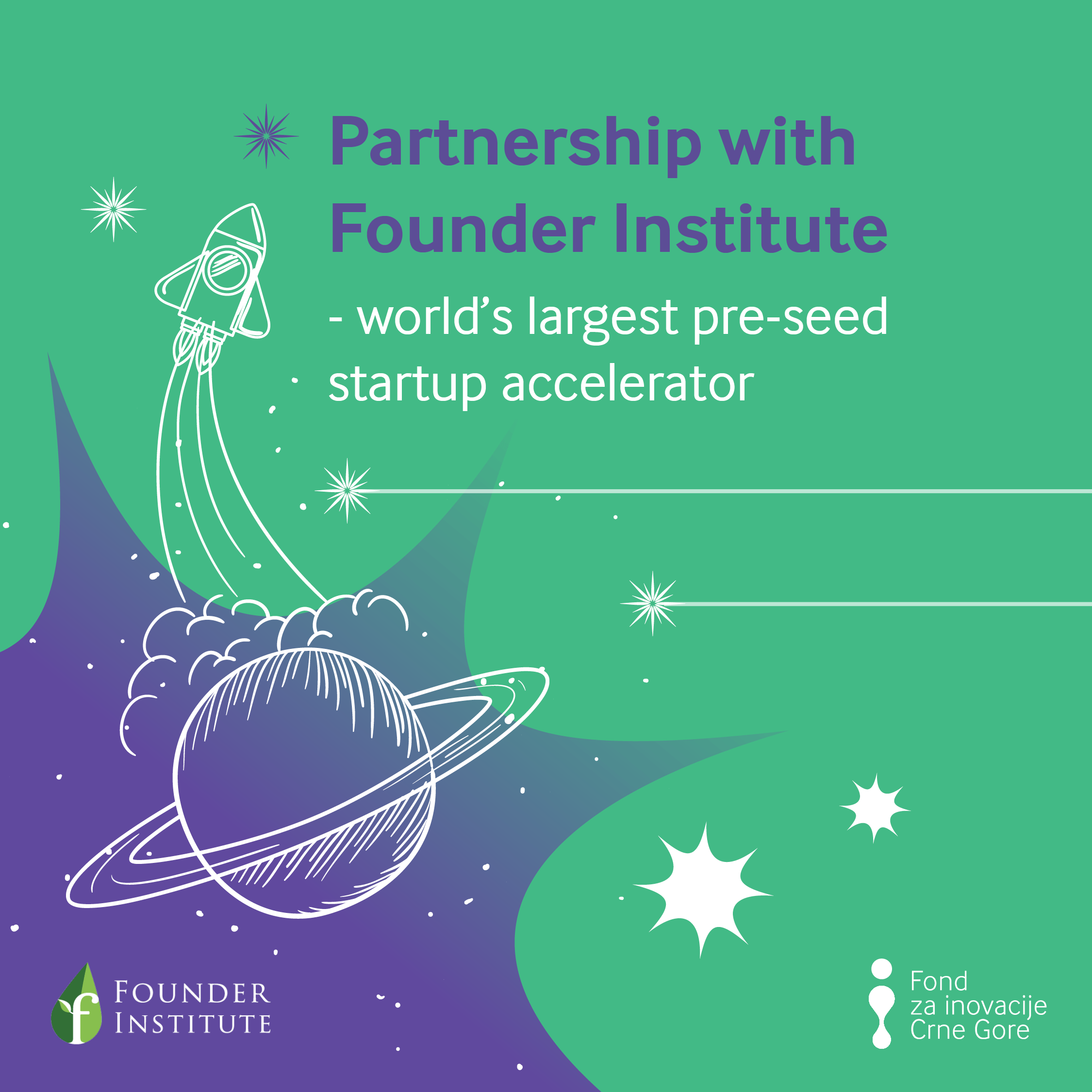 Partnership with Founder Institute - world's largest pre-seed startup ...